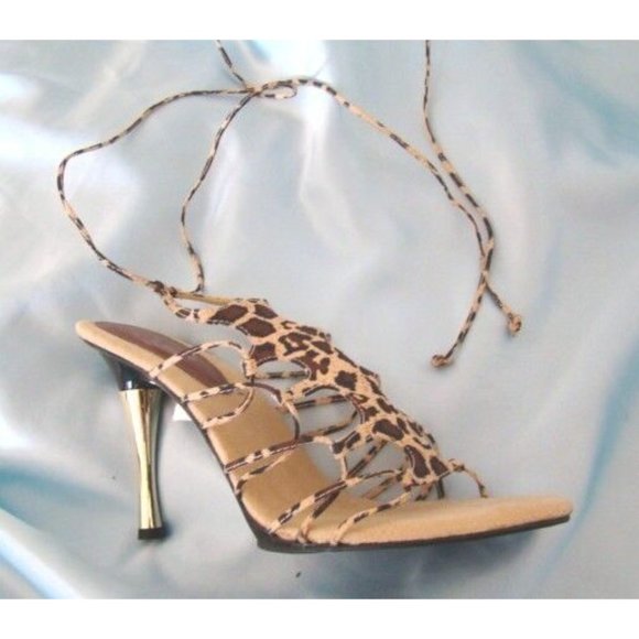 Wild Rose | Shoes | Wild Rose Shoes Tiger Print Suede Stiletto Heels ...